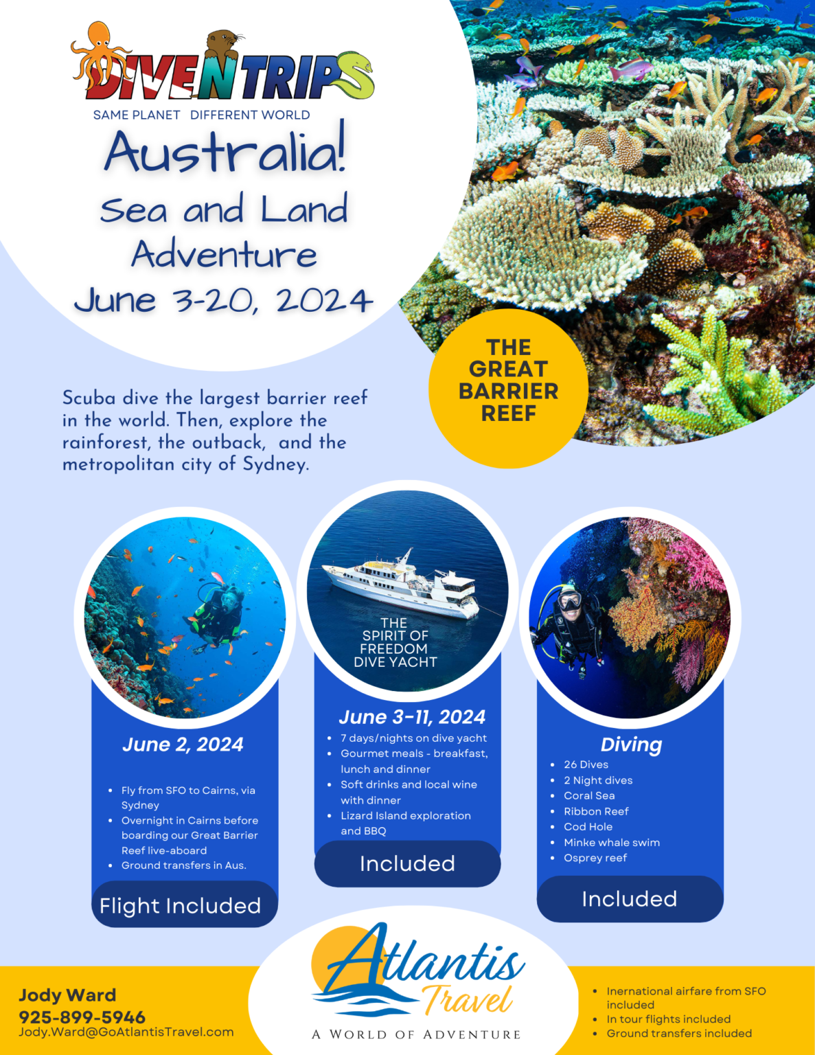 Australia Sea and Land Adventure - Dive N Trips